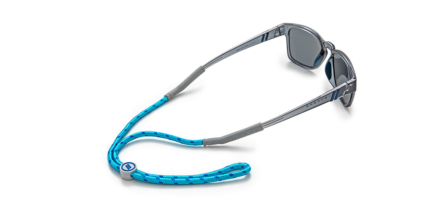 Cloud Cord - Blue, Navy & Gray Nylon Lifestyle Sunglass Cord