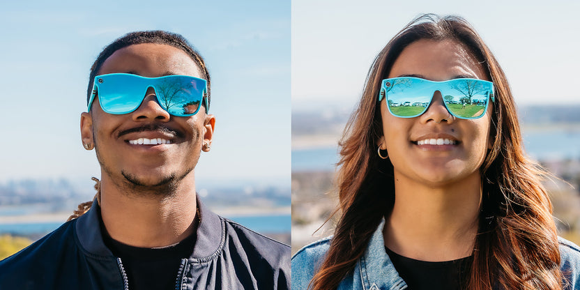Millenia DX Blue Phoenix II – Premium Iconic Polarized Sunglasses