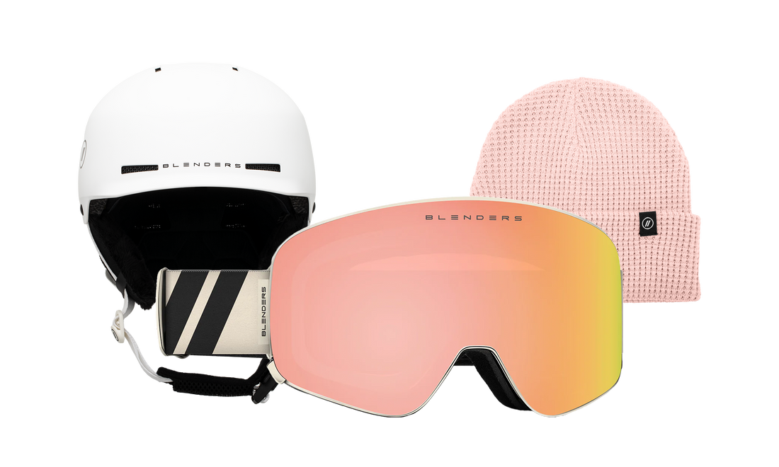 Aura | Dawn Shaker - Chip MIPS White - Blush Beanie