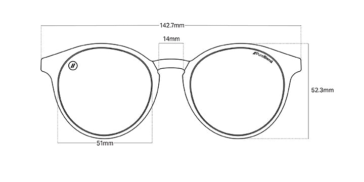 Sunglasses Size Chart & Measurements - Eyewear Frame Fit Guide