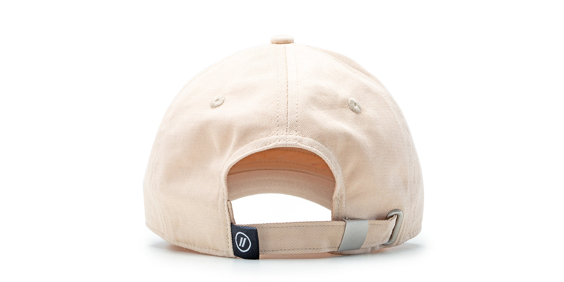 Tan Dad Hat - Sandshell 100% Cotton Baseball Cap