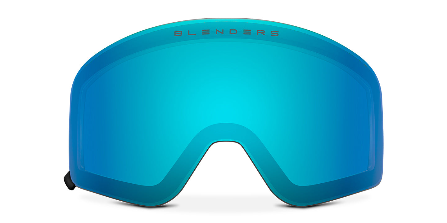 Arctic Blue Aura Lens - Snow Lens for Ski & Snowboard Goggles ...