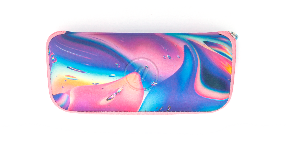 Colorwave Case - Multi Color Rainbow Sunglass & Eyeglass Case