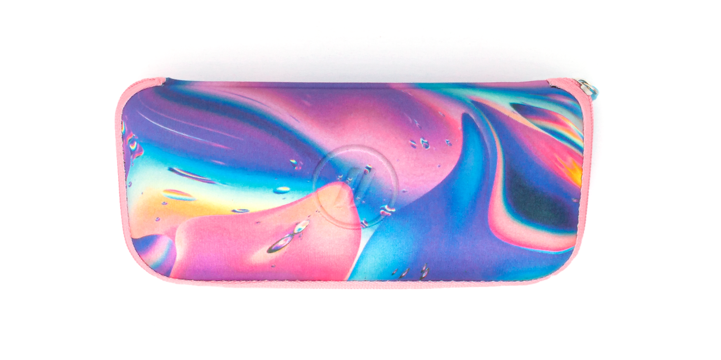 Colorwave Case - Multi Color Rainbow Sunglass & Eyeglass Case