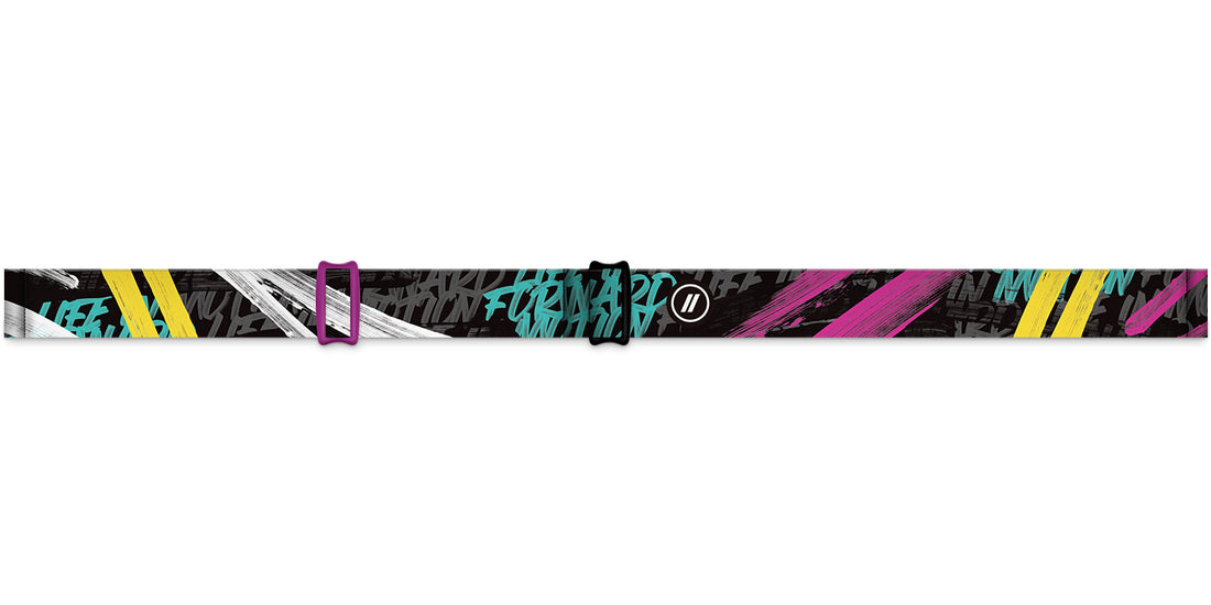 Arctic Motion Snow Goggles - Neon Blue & Yellow Lens Ski & Snowboard ...